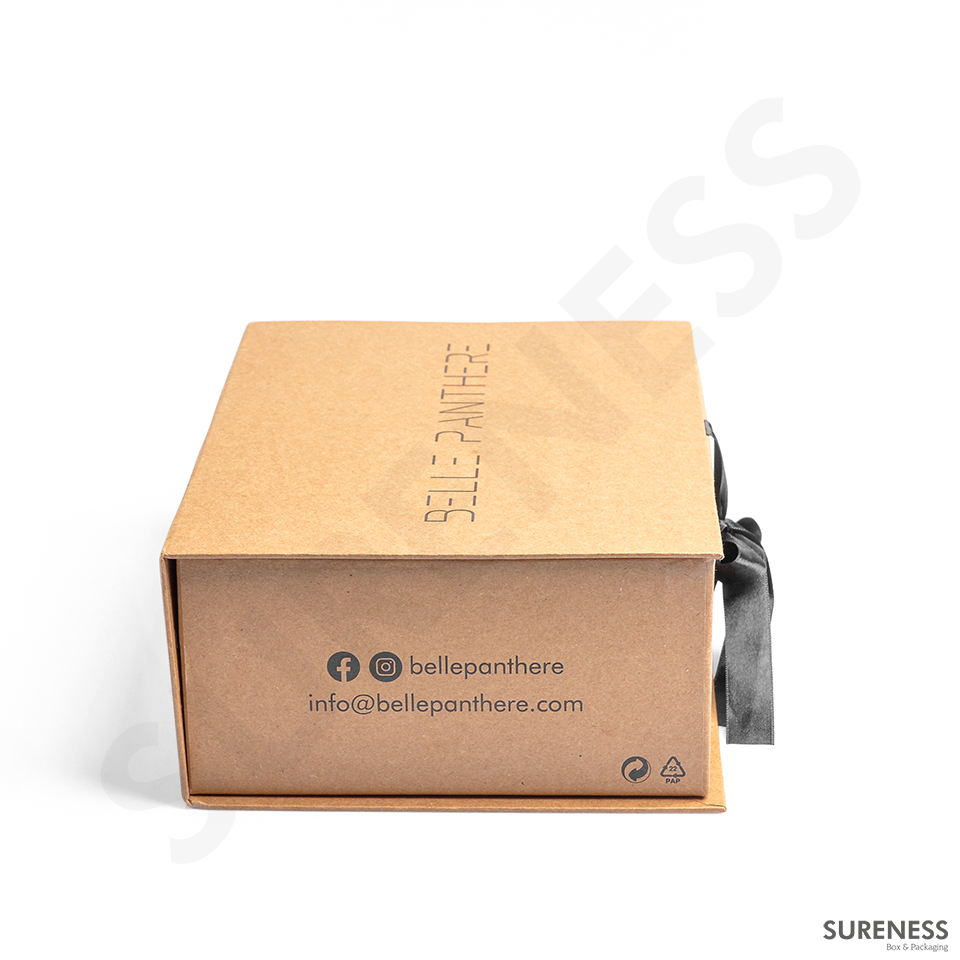 Ribbon Craft Box - Luxury Packaging - Sureness Luxury Packaging